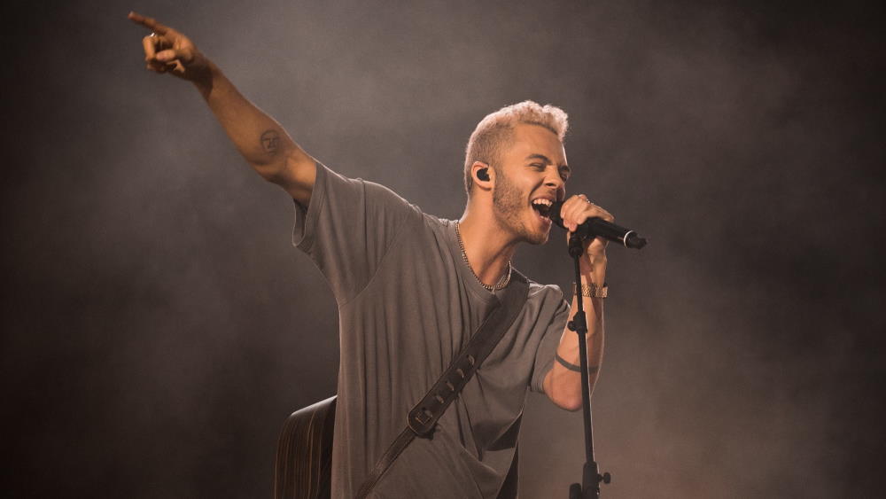 Die zweite Probe von Malik Harris beim Eurovision Song Contest 2022